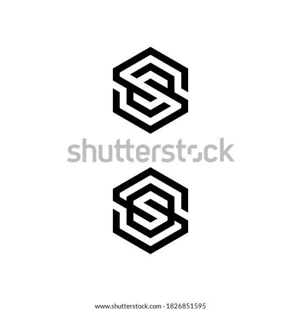 510 imágenes de Ss initial hexagon logo - Imágenes, fotos y vectores de ...