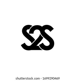 S2s Letter Original Monogram Logo Design Stock Vector (Royalty Free ...