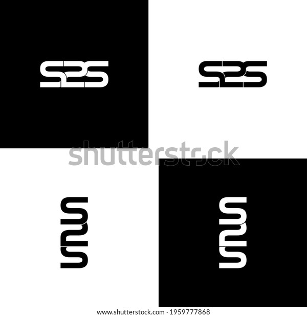 S2s Letter Original Monogram Logo Design Stock Vector (Royalty Free ...