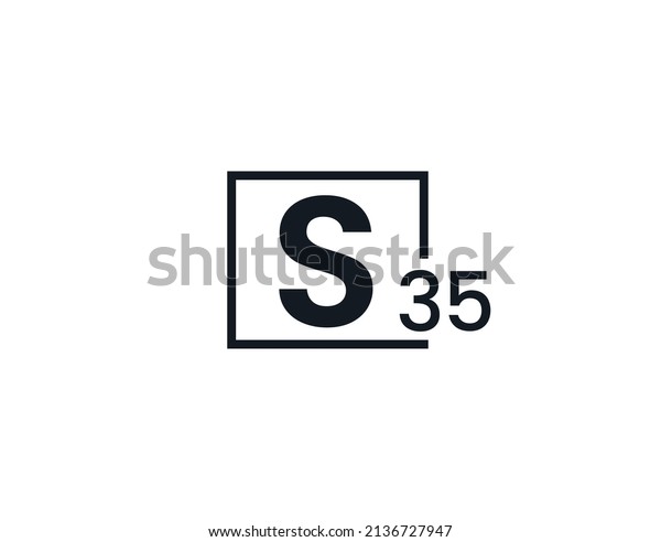 S35 35s Initial Letter Logo Stock Vector (Royalty Free) 2136727947 ...