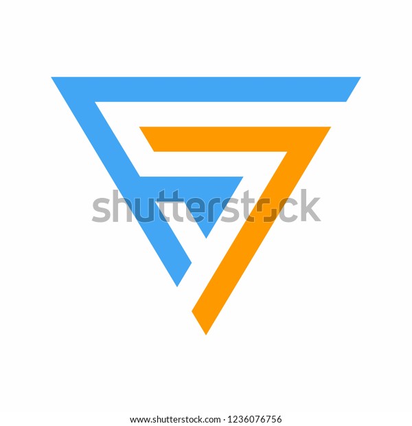 Vektor Stok S7 7s Initial Logo Design Vector (Tanpa Royalti) 1236076756 ...