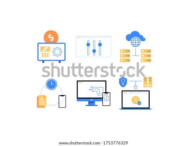 Saas Paas Iaas Other Cloud Computing Stock Vector (Royalty Free) 1753776329