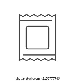 868 Sachet vector outline Images, Stock Photos & Vectors | Shutterstock