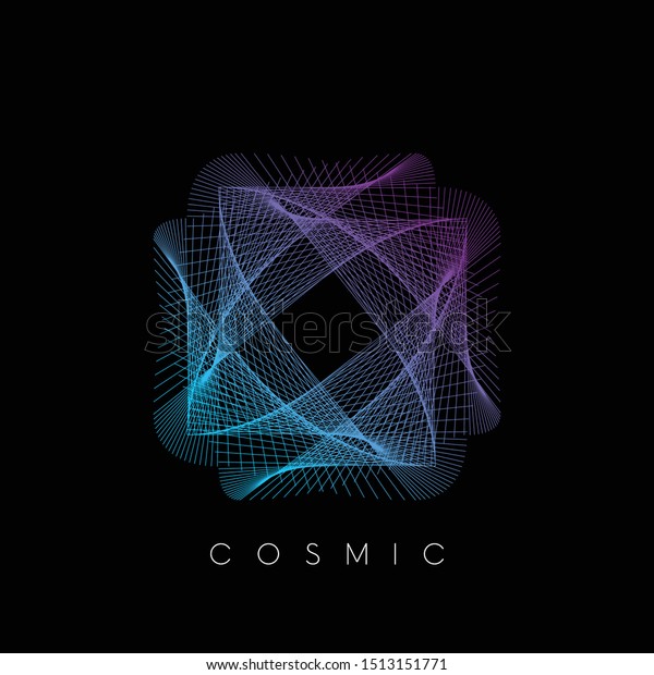 Sacred Geometry Cosmos Supernova Logo Stock Vector (Royalty Free ...