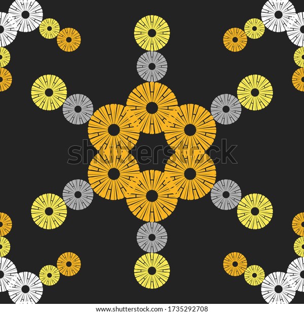 Sacred Geometry Hexagons Simple Design Can Stock Vector (Royalty Free ...