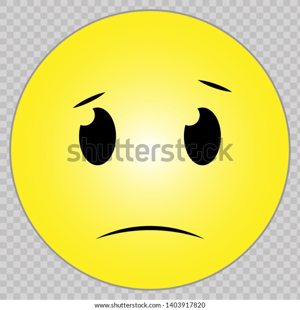 Sad Emoticon Icon Cartoon Stylevector庫存向量圖 (免版稅) 1403917820