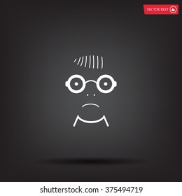 Sad Face Sign Icon Stock Vector (Royalty Free) 375494719 | Shutterstock