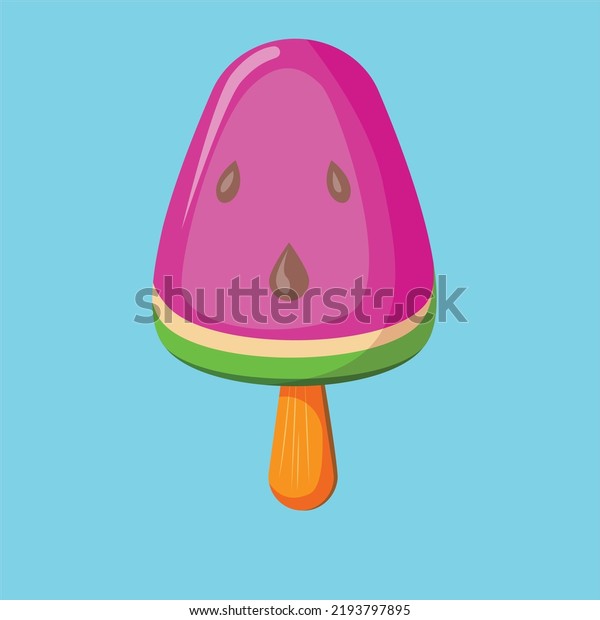 Sad Ice Cream Ice Cream Stock Vector (Royalty Free) 2193797895 ...