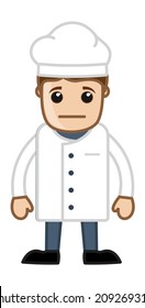 Chef Crying Cartoon Vector Illustration: vector de stock (libre de ...