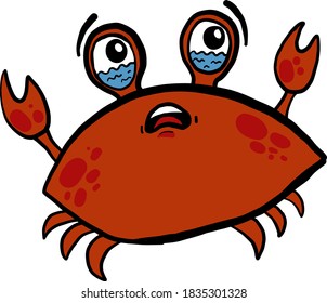 627 Sad Crab Images, Stock Photos & Vectors | Shutterstock