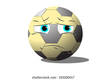 Sad Soccer Ball: เวกเตอร์สต็อก (ปลอดค่าลิขสิทธิ์) 333200417 | Shutterstock