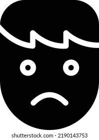 Sad Vector Illustration On Transparent Backgroundpremium Stock Vector ...
