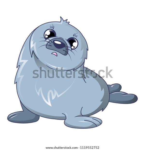 Sad Walrus Icon Cartoon Sad Walrus Stock Vector (Royalty Free) 1119552752 | Shutterstock