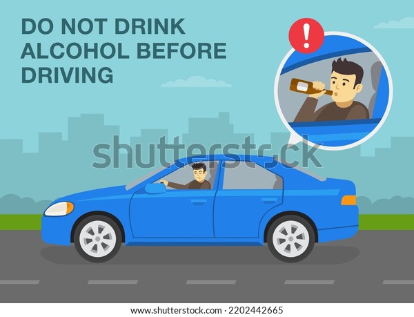 Safe Driving Tips Traffic Regulation Rules เวกเตอร์สต็อก ปลอดค่า