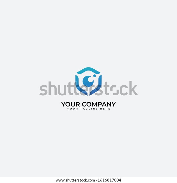 Safe Eye Safe Lens Logo Design Stock Vector (Royalty Free) 1616817004 ...