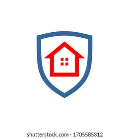 Safe Home Logo Design Stock Vector (Royalty Free) 1705585312 | Shutterstock