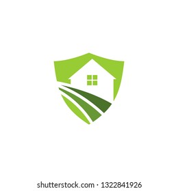 Safe Home Logo Template Stock Vector (Royalty Free) 1322841926 ...