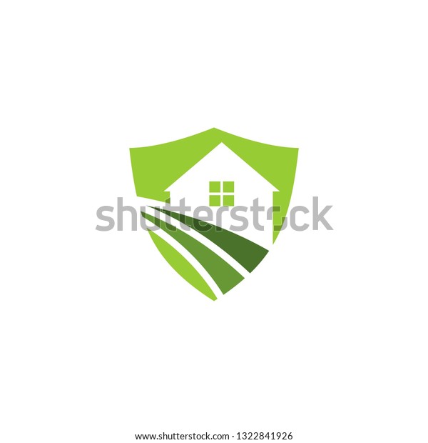 Safe Home Logo Template Stock Vector (Royalty Free) 1322841926 ...