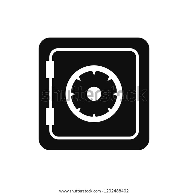 Safe Icon Preservation Capital Vector Stock Vector (Royalty Free ...