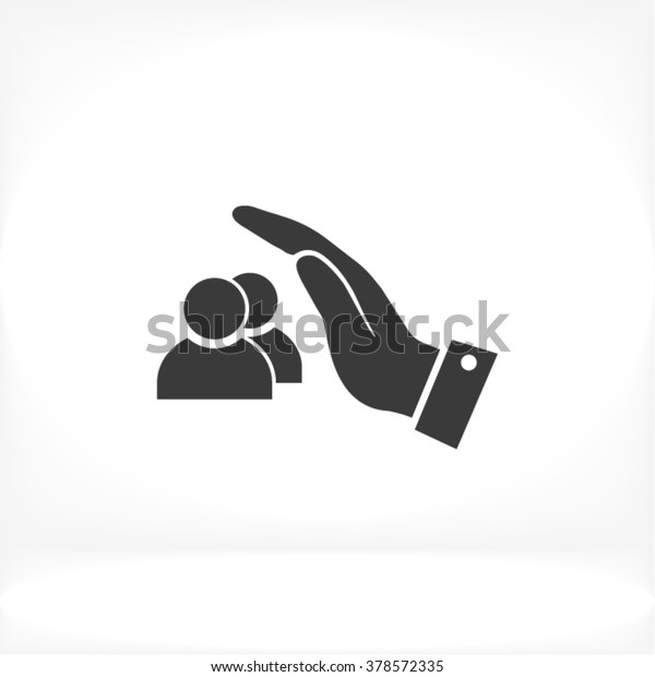 Safe People Icon Stock Vector (Royalty Free) 378572335 | Shutterstock