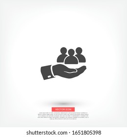 Safe People Icon Vector Eps 10 Stock Vector (Royalty Free) 1243215709 ...