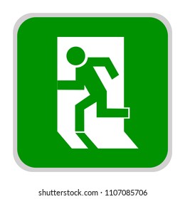 Emergency Window Symbol Sign Vector Illustration Stock Vector (Royalty ...