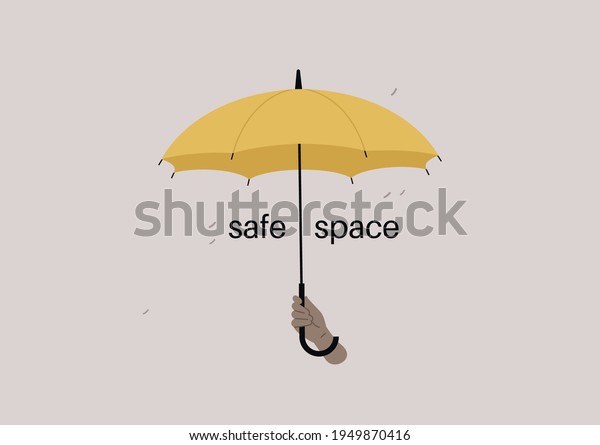 Safe Space Logo Special Place Created: стоковая векторная графика (без ...