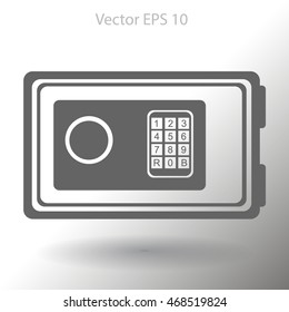 Safe Valuables Vector Illustration Stock Vector (Royalty Free ...