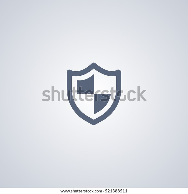Safeguard Icon Protection Icon Stock Vector (Royalty Free) 521388511