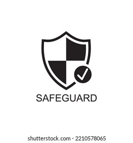 Safeguard Icon Safety Icon Vector Stock Vector (Royalty Free ...