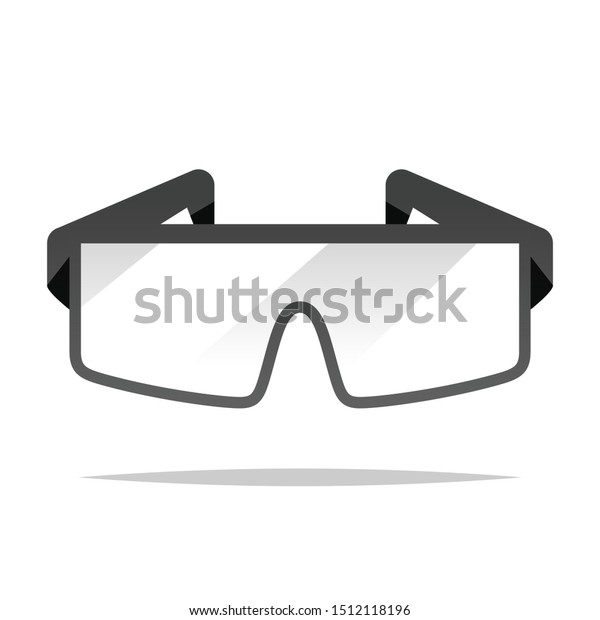 Safety Glasses Vector Isolated Illustration Stock Vector (Royalty Free ...