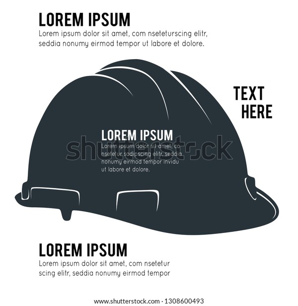 Safety Hard Hat Symbol Hat Logo Stock Vector (Royalty Free) 1308600493 ...