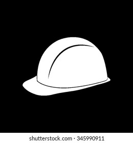 Safety Hard Hat Vector Icon Isolated Stock Vector (Royalty Free ...