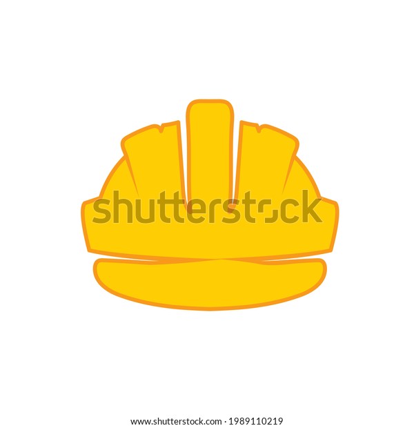 Safety Helmat Logo Icon Vector Isolated Stock Vector (Royalty Free ...
