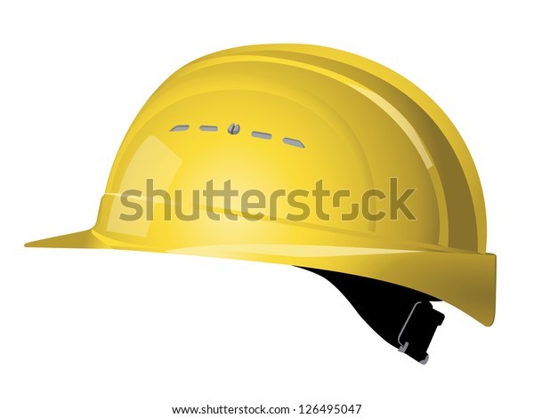Safety Helmet Vector Stock Vector (Royalty Free) 126495047 | Shutterstock
