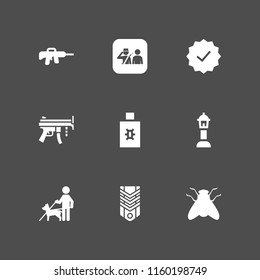 Safety Icon 9 Safety Set Gun Stock Vector (Royalty Free) 1160198749 ...