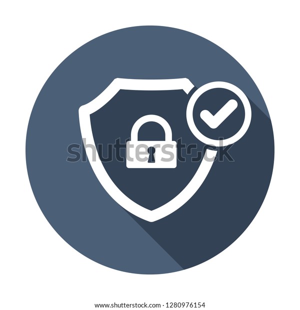 Safety Icon Security Icon Check Sign Stock Vector (Royalty Free ...