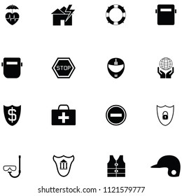 Safety Icon Set Stock Vector (Royalty Free) 1121579777 | Shutterstock