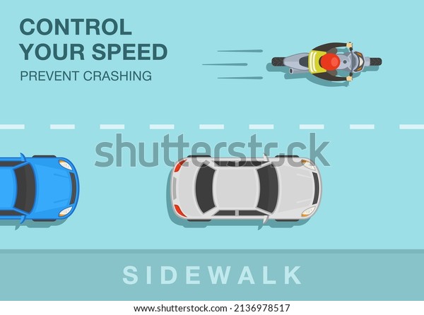 Safety Motorcycle Driving Rules Tips Control Stock Vector (Royalty Free ...