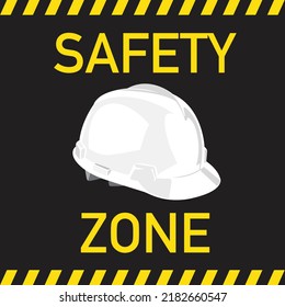 Safety Zone Icon Vector Illustration Stock Vector (Royalty Free ...
