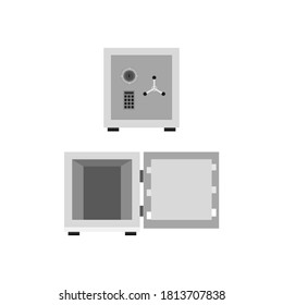 Safetybox On White Background Stock Vector (Royalty Free) 1813707838 ...