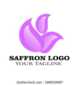 Saffron Logo Design Template Full Vector 库存矢量图（免版税）1680534007 ...