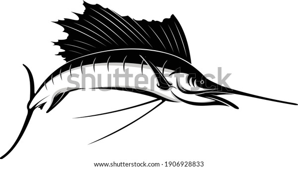 Sailfish Vector Modern Logo Design Stock Vector (Royalty Free) 1906928833 Sailfish Vector Modern Logo Design Stock Vector (Royalty Free) 1906928833
