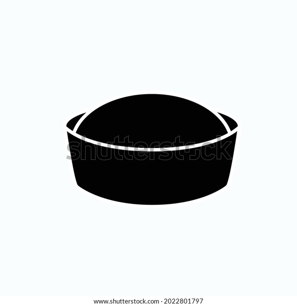 Sailor Hat Icon Seaman Cap Symbol Stock Vector (Royalty Free ...