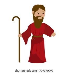 Saint Joseph Cartoon Stock Vector (Royalty Free) 779370997 | Shutterstock