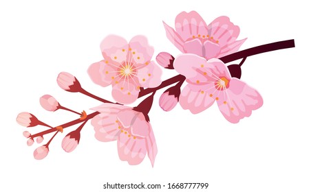 9,353 Sakura Flower Cartoon Images, Stock Photos & Vectors | Shutterstock