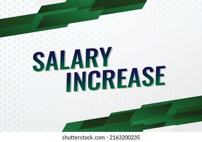 Salary Increase Word Concept Vector Illustration Stock Vector (Royalty ...