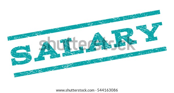 Salary Watermark Stamp Text Caption Between Stock Vector (Royalty Free ...