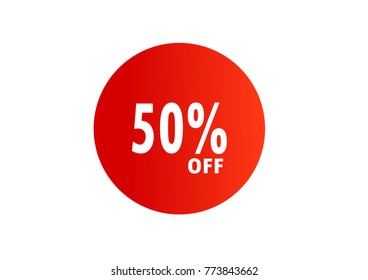Sale 50 Off Design Vector Stock Vector (Royalty Free) 773843662 ...