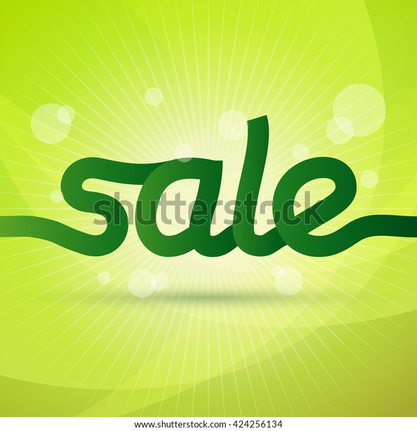 Sale Layout Design Sale Concept Vector Stock Vector (Royalty Free ...